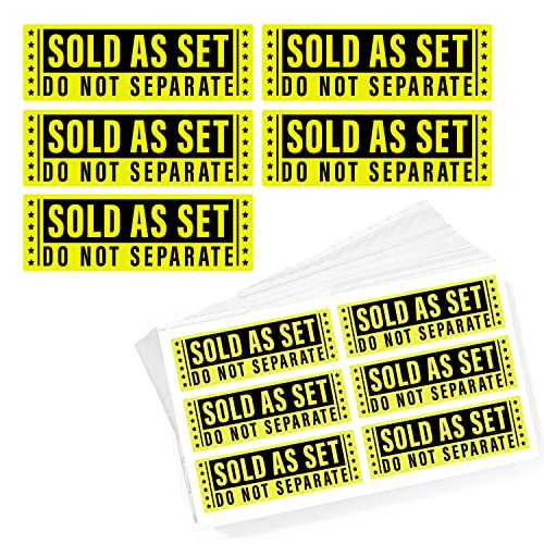 Sold as a Set Do Not Separate Labels Stickers – Easykart Labels